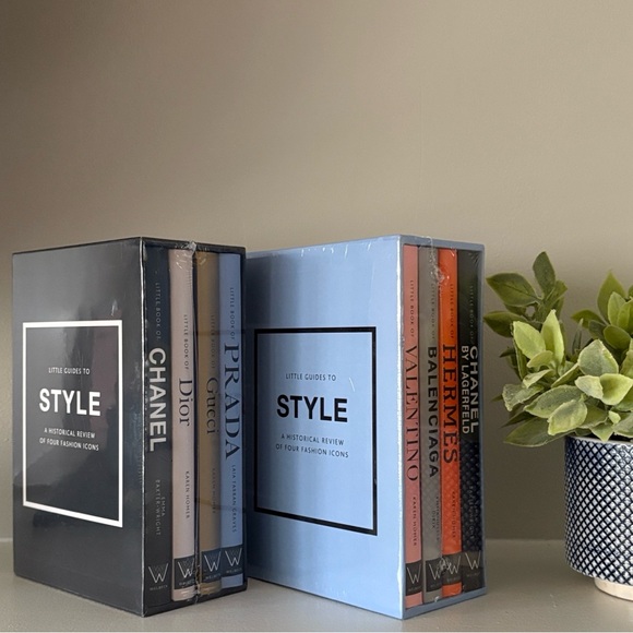 Accents | Little Guides To Style Fashion Coffee Table Book Set Of 4 ...